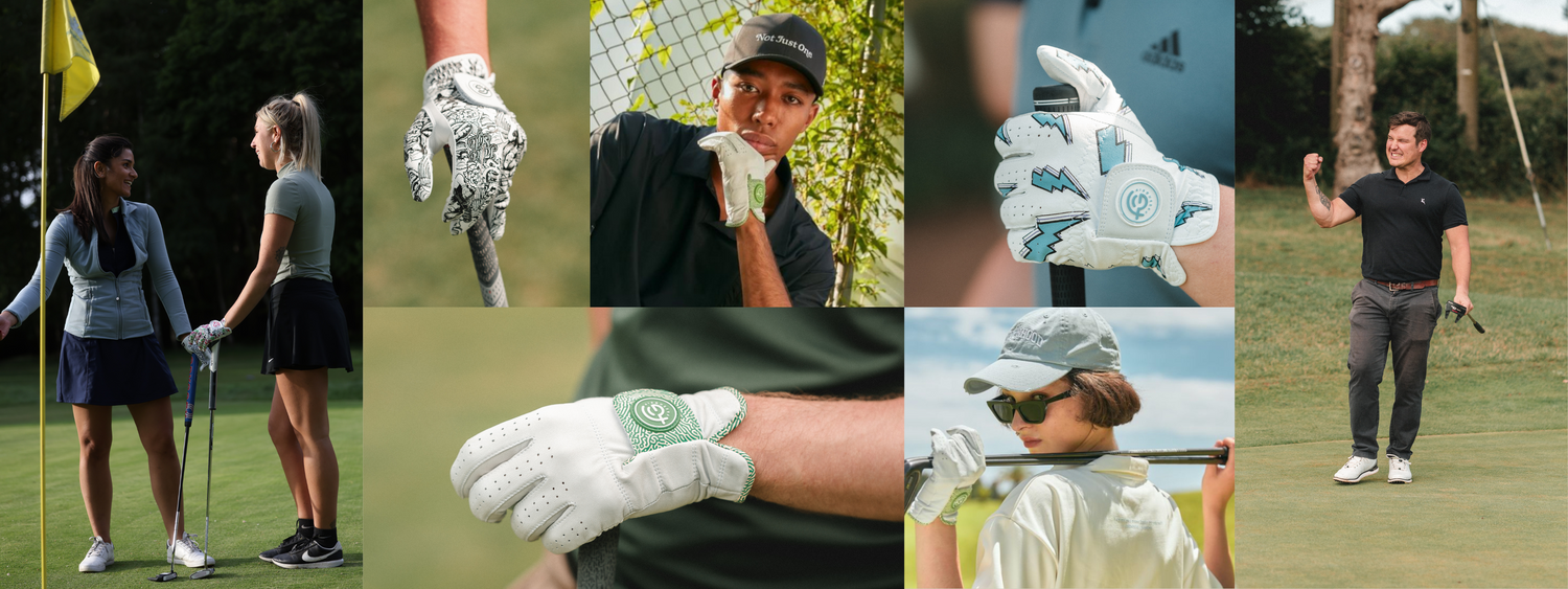 Funky Colour Golf Gloves, Golf Clothes & Apparel